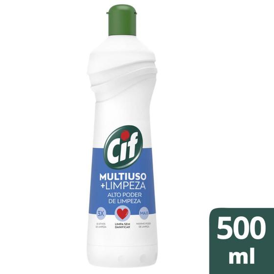 Limpador Multiuso Cif +Limpeza 500ml - Limpador Multiuso - Magazine Luiza