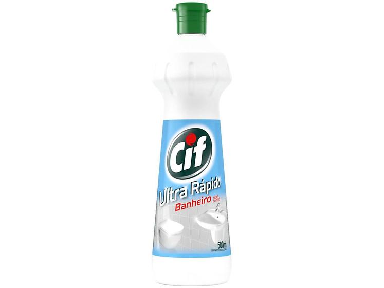 Limpador para Banheiro Cif Multiuso Ultra Rápido - 500ml - Limpador ...
