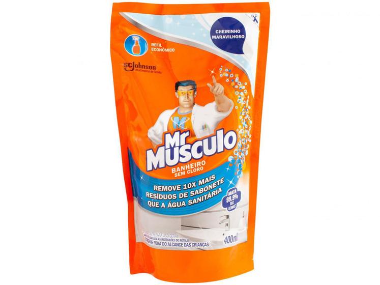 Limpador para Banheiro Mr. Músculo Refil - 400ml - Mr Músculo ...