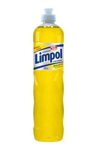 Limpol Detergente Liquido 500ML Neutro - Detergente - Magazine Luiza