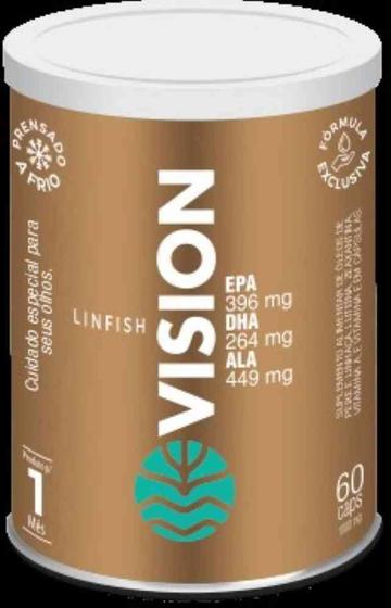 Lin Fish Vision Com 60 Cápsulas - VITAL ATMAN - Ômega 3 / Óleo de Peixe ...