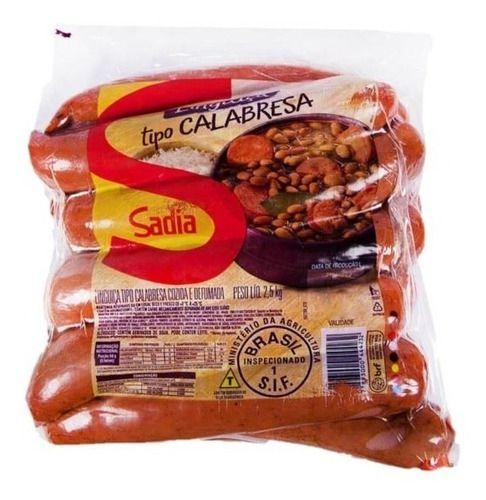 Linguiça Calabresa Defumada Sadia Pacote 2,5kg - Linguiça - Magazine Luiza