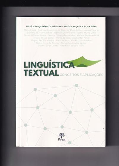 Linguística Textual: Conceitos e Aplicações - - Livros de Ciências ...