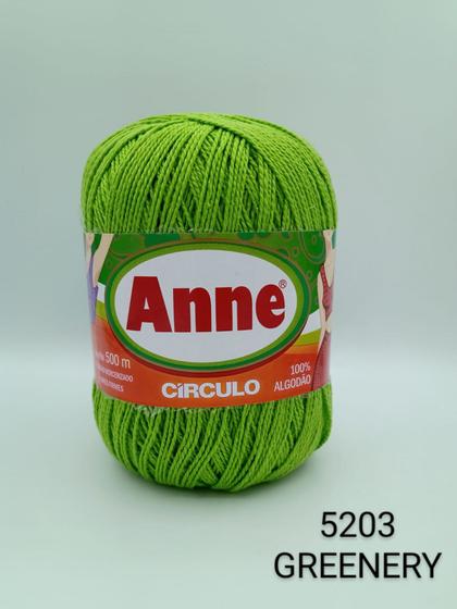 Linha Anne 500m-Circulo - Linha de Crochê - Magazine Luiza