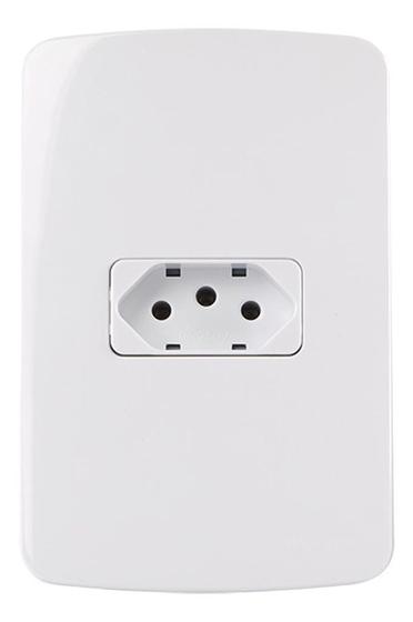 Linha B3 Conj 42 Tomada Padrão Brasileiro 2p+t 20a 250v - Margirius - Espelho / Placa de Tomada ...