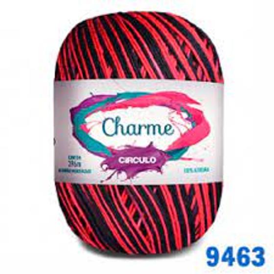 Linha Charme Círculo 150g 100% Algodão 396 Metros Linha Croche ...
