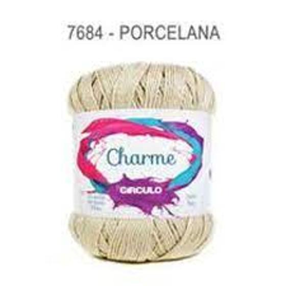 Linha Charme Círculo 150g 100% Algodão 396 Metros Linha Croche ...