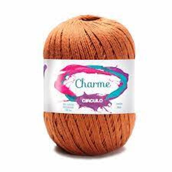 Linha Charme Círculo 150g 100% Algodão 396 Metros Linha Croche ...