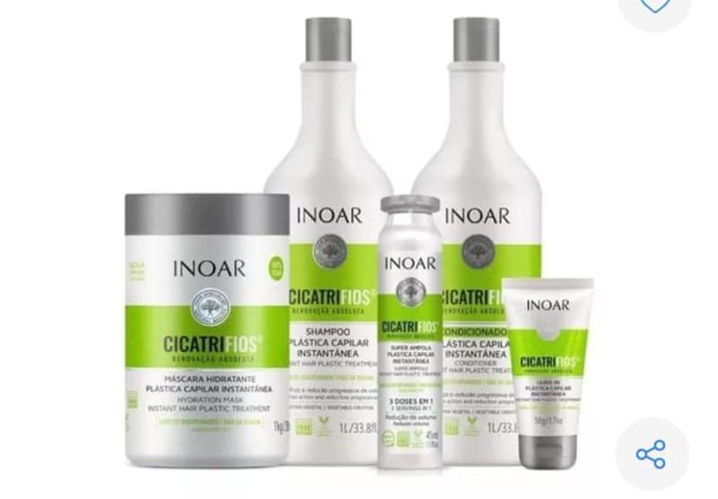 Linha completa inoar - Kit de Tratamento para Cabelos - Magazine Luiza