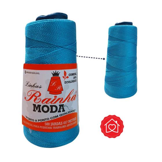 Linha de Crochê Polipropileno Rainha Moda 457 m - Linha de Crochê ...