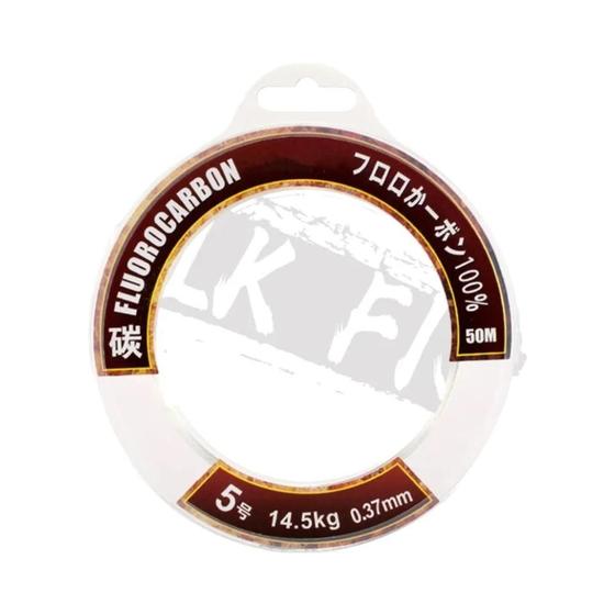 Linha De Pesca De Fluorocarbono Super Resistente WALK FISH 100M 50M 0 ...