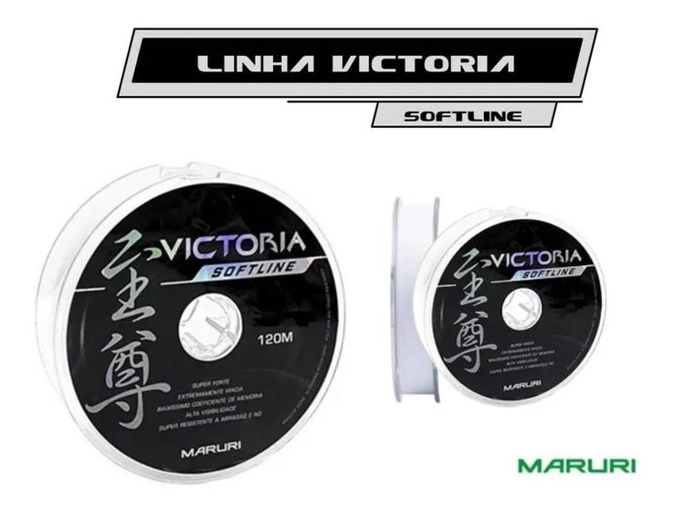 Linha De Pesca Maruri Victoria Softline 120 A 600m - Branca - 0,37mm ...