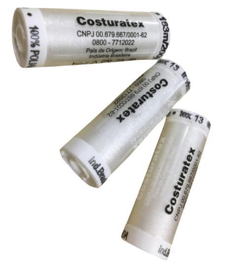 Linha Invisível Para Costura Com 3 Unidades Costuratex 183m - Linha de ...