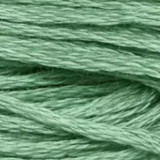 Linha Meada Bordado Anchor Mouline 8 Metros Tons de Verde - Linha de ...