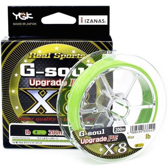 Linha Multifilamento Ygk G-Soul Upgrade X8 4.0 60lb (0,35mm - 200m) - Linha de pesca - Magazine ...