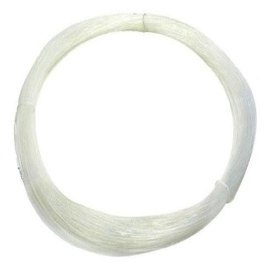 Linha Pesca Meada Nylon 2,50 mm (0250) Branco 100 Metros 600 Libras ...