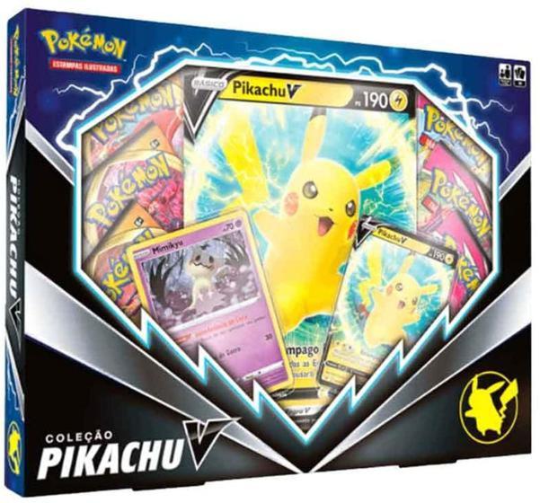 Linha pokemon - box pika - 31096 - Pokémon - Deck de Cartas - Magazine ...
