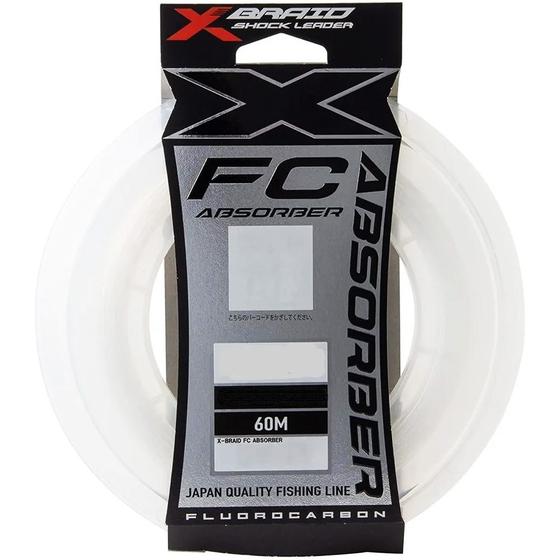 Linha Ygk X-braid Absorber Fluorcarbono 60m Nº12 0,60mm 40lb - Linha de ...