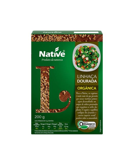 Linhaça Dourada Organica Native 200g - Linhaça - Magazine Luiza