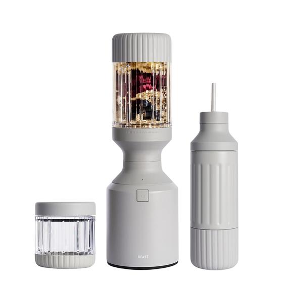 Liquidificador BEAST Beast Blender Tonal 1000W com garrafa de aço ...