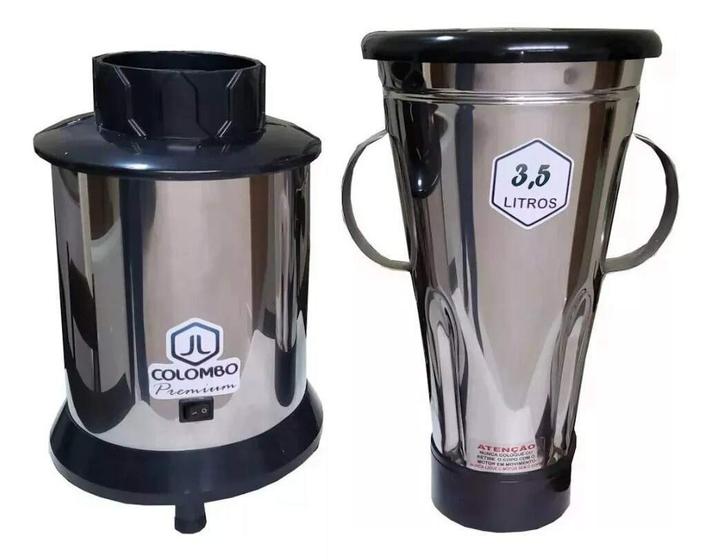 Liquidificador Industrial Alta Rotação Inox 127v 3,5L - JL Colombo ...