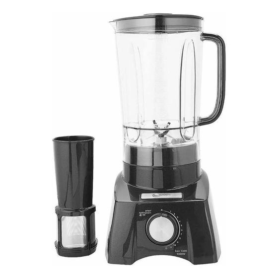 Liquidificador Lux 1200 Fun Kitchen 3L 1200w Chumbo - 127v - Liquidificador - Magazine Luiza