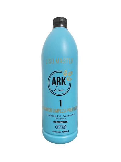 Liso Master Shampoo Passo 1L - Ark line - Shampoo - Magazine Luiza