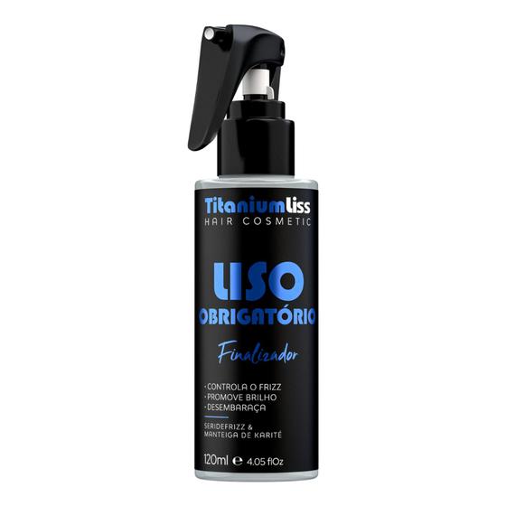 Liso Obrigatório Uso Obrigatório Protetor Térmico Titanium Liss 120 Ml ...