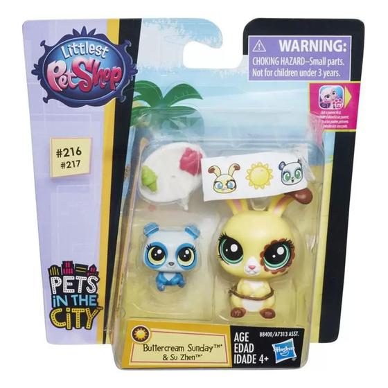 Littlest Pet Shop Lps Buttercream Sunday & Su Zhen 216 217 - Bonecos ...