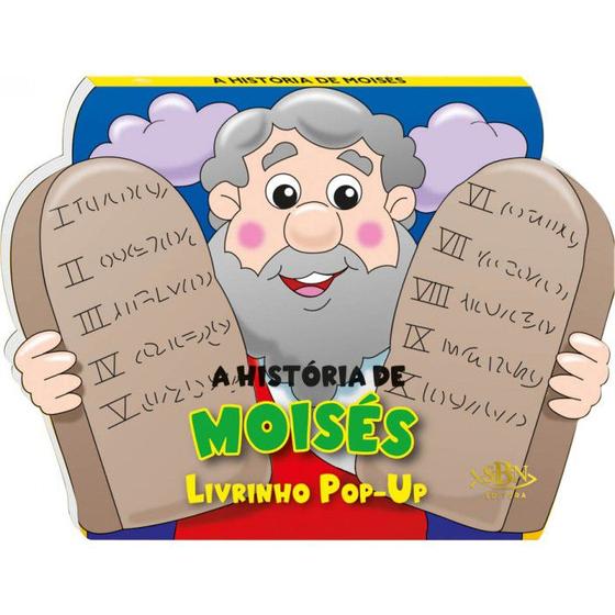 Livrinho infantil Pop-up: História de Moisés, A - Todo Livro - Moisés ...
