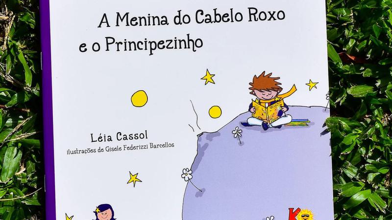 Livro - A menina do cabelo Roxo e o Principezinho - Livros de Literatura Infantil - Magazine Luiza