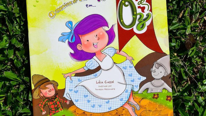 Livro - A menina do cabelo Roxo em O Reino de OZ - Livros de Literatura Infantil - Magazine Luiza