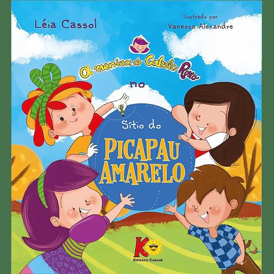 Livro - A menina do cabelo Roxo no Sítio do Picapau Amarelo - Livros de Literatura Infantil ...