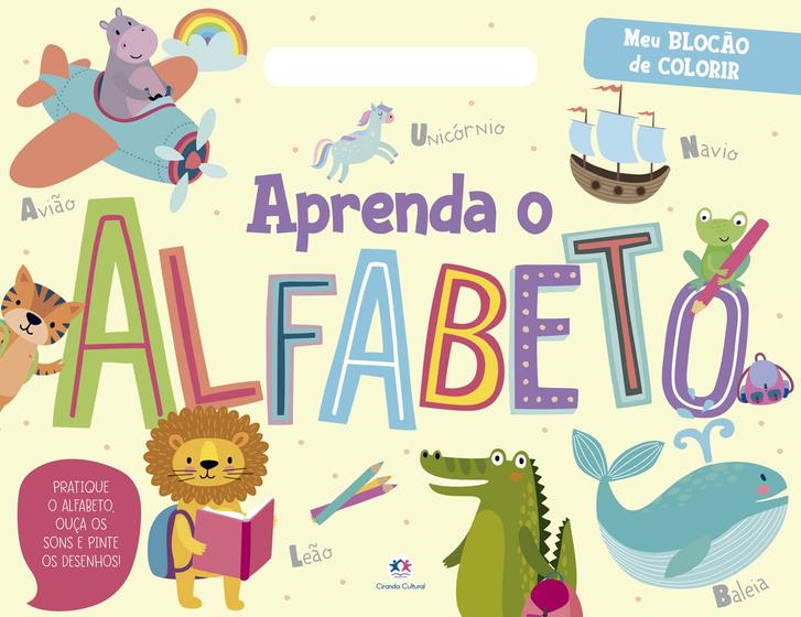 Livro - Aprenda o alfabeto - Livros de Literatura Infantil - Magazine Luiza