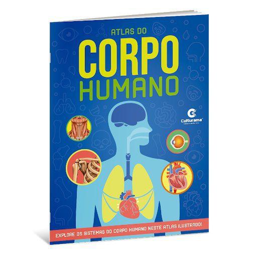 Livro atlas corpo humano ilustrado 32 paginas - Atlas - Magazine Luiza