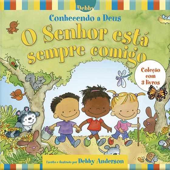 Livro - BOX - Conhecendo a Deus O senhor está sempre comigo - 3 livros ...