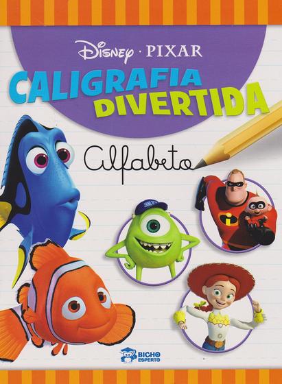 Livro Caligrafia Divertida Disney Alfabeto Bicho Esperto - Outros ...