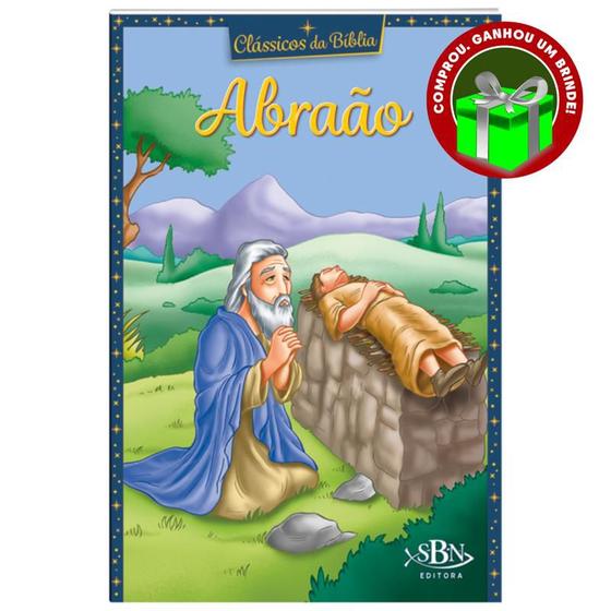 Livro Clássicos da Bíblia: Abraão Crianças Infantil Evangélico Filhos ...