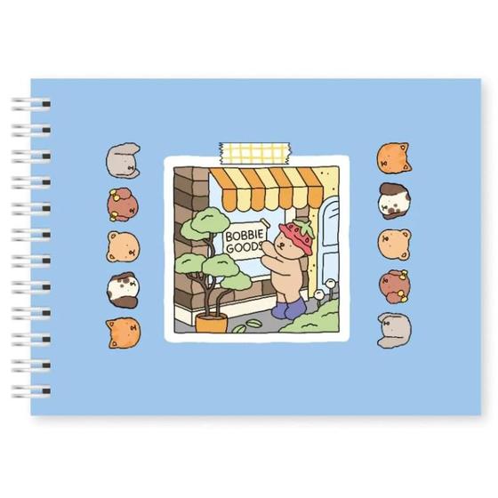 Livro De Colorir Bobbie Goods 50 Páginas Bob Gods Capa Dura - Caderno ...