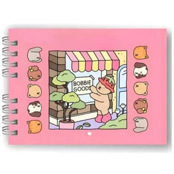 Livro De Colorir Bobbie Goods 50 Páginas Bob Gods Capa Dura - Caderno ...