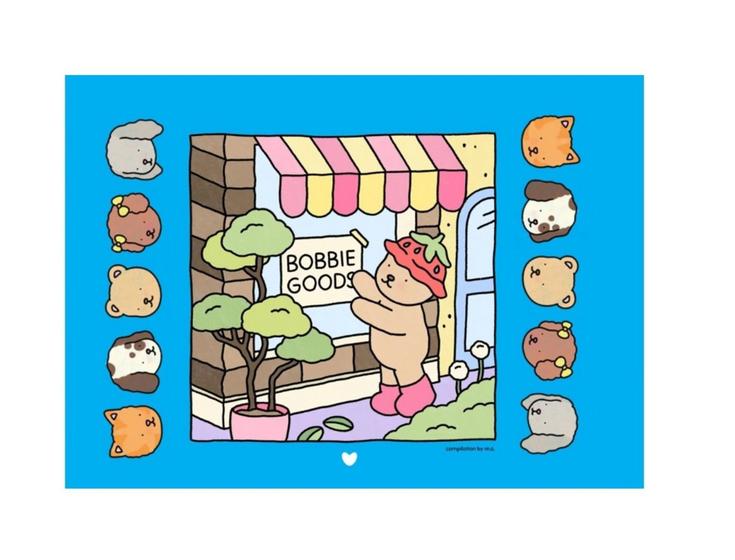 Livro De Colorir Bobbie Goods Com Desenhos Variados E Detalhados Folha ...