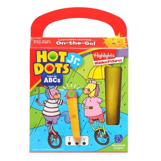 Livro de Exercícios Hot Dots Jr. - Aprenda o Alfabeto (Educational ...