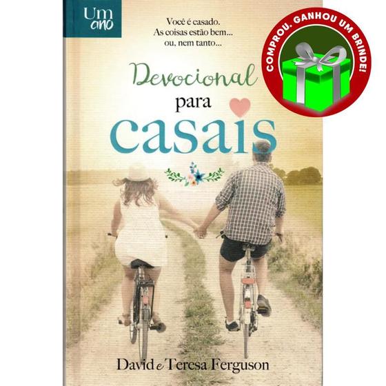 Livro Devocional Para Casais David e Teresa Ferguson Capa Dura Cristão ...