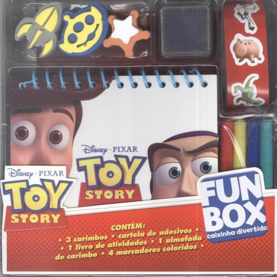 Livro - Disney - Fun box - Toy story - Livros de Literatura Infantil ...