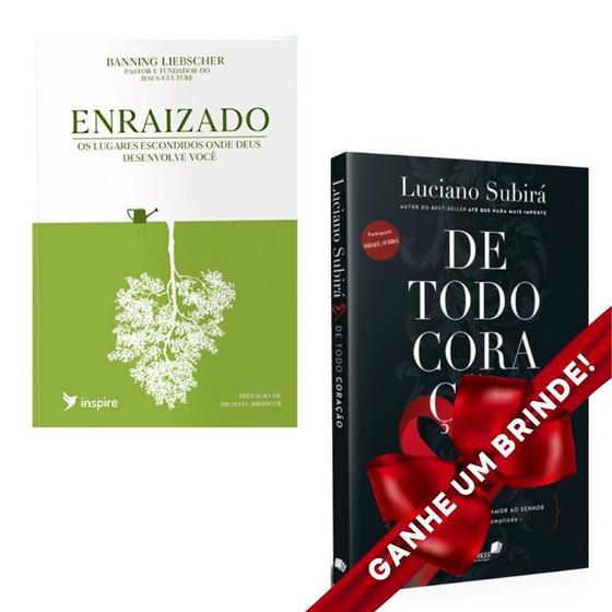 Livro Enraizado Banning Liebscher Edição Especial + Livro De Todo O ...