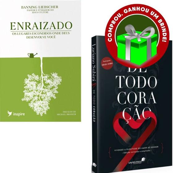 Livro Enraizado Banning Liebscher Edição Especial + Livro De Todo O ...
