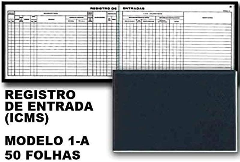 Livro Fiscal Mod 1-A Registro De Entradas ICMS - Tamoio - Livros de ...