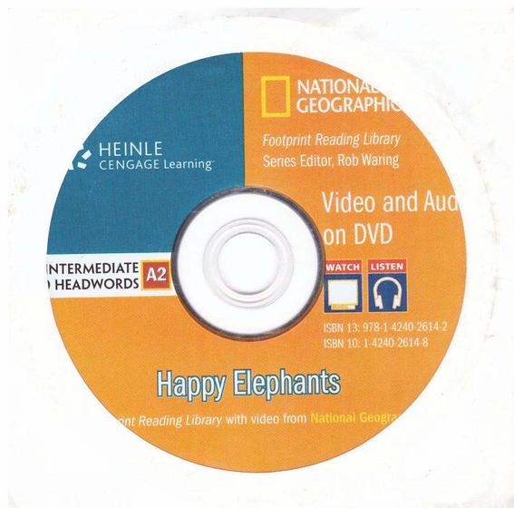 Livro - Footprint Reading Library - Level 1 800 A2 - Happy Elephants - Livros de Curso de ...