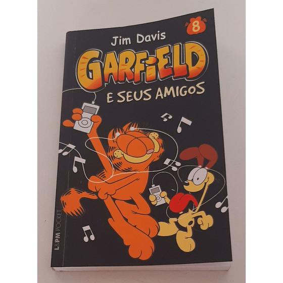 Livro Garfield - E Seus Amigos Vol.8 - Warner - Bonecos - Magazine Luiza