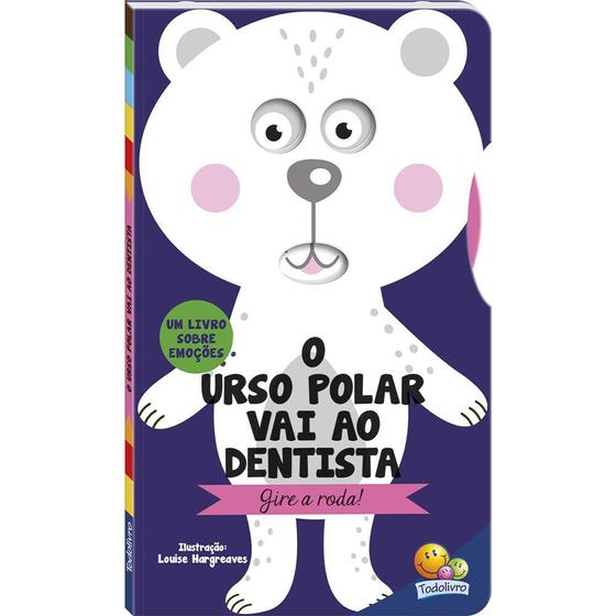 Livro - Gire o Disco! Um livro sobre Emoções: Urso Polar - Livros de ...